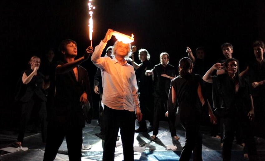 Actorul Ion Rizea, un "Prometeu inlantuit" pe scena Teatrului National ...