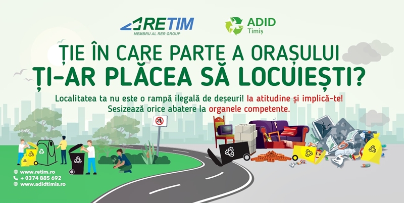 Nu abandonati deseurile! Campanie a RETIM si ADID cu privire la ...