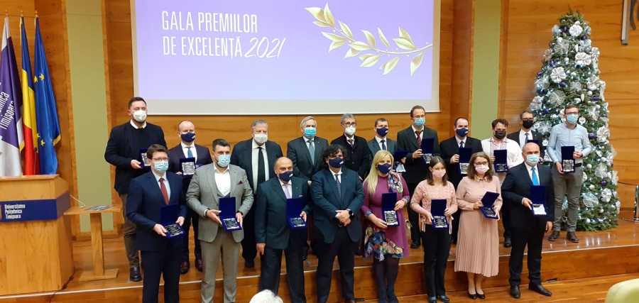 Gala Premiilor de Excelenta 2021 la Universitatea Politehnica Timisoara ...