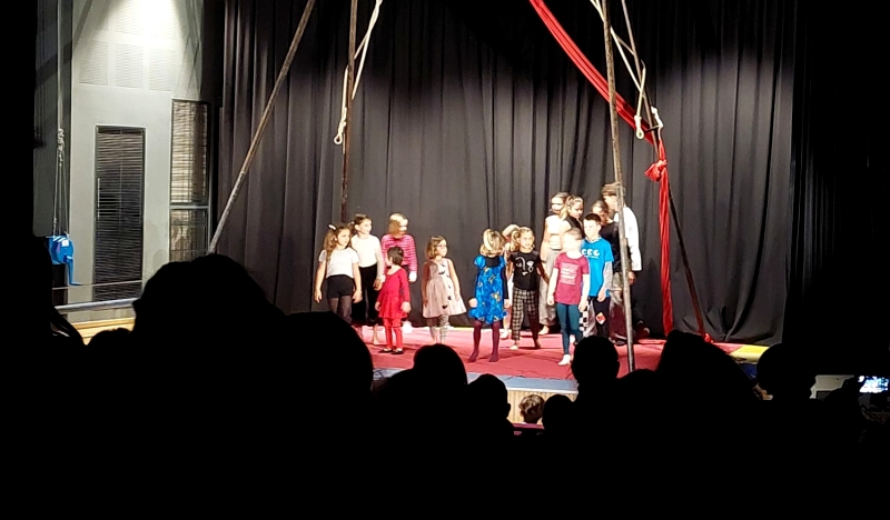 VIDEO Micii acrobati ai Scolii de Circ din Timisoara, spectacol cu casa ...