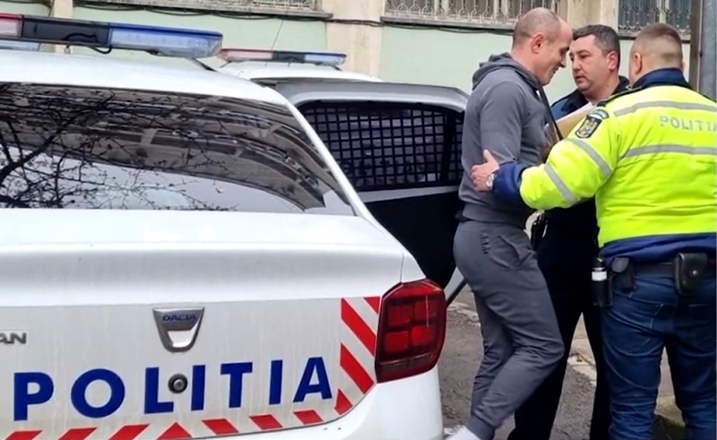 Cel mai cautat hot din Suceava, capturat de politisti. Juravle Andrei ...