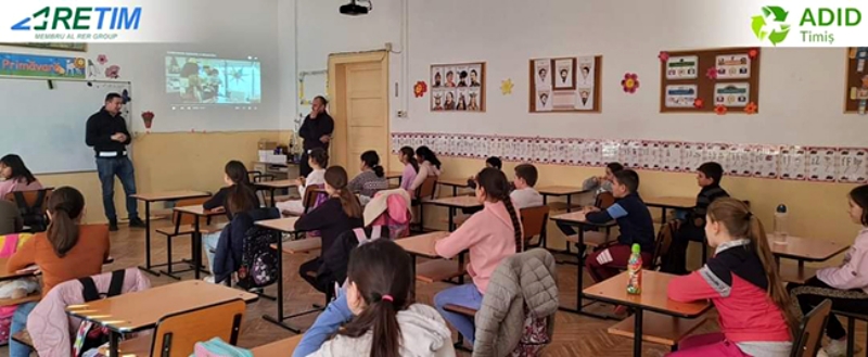 Ora Reciclarii: Specialistii Retim au prezentat elevilor de la Scoala ...
