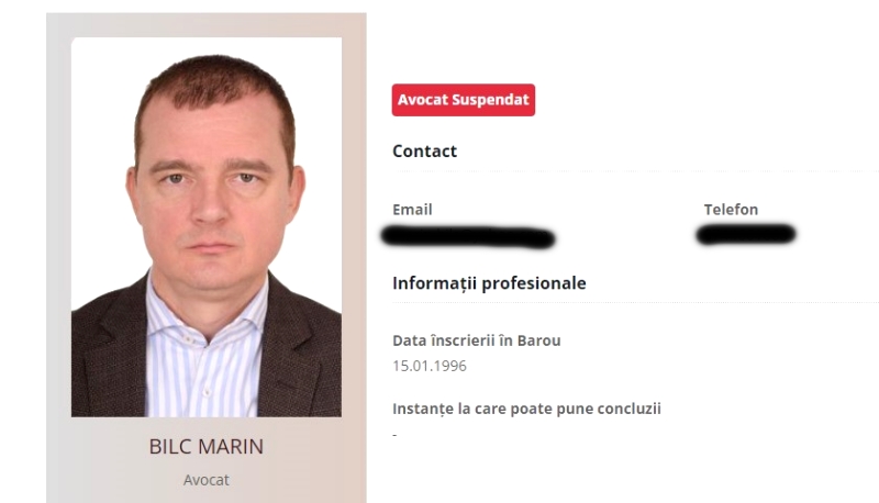 Avocatul timisorean Marin Bilc, dat in urmarire generala! Acesta se ...