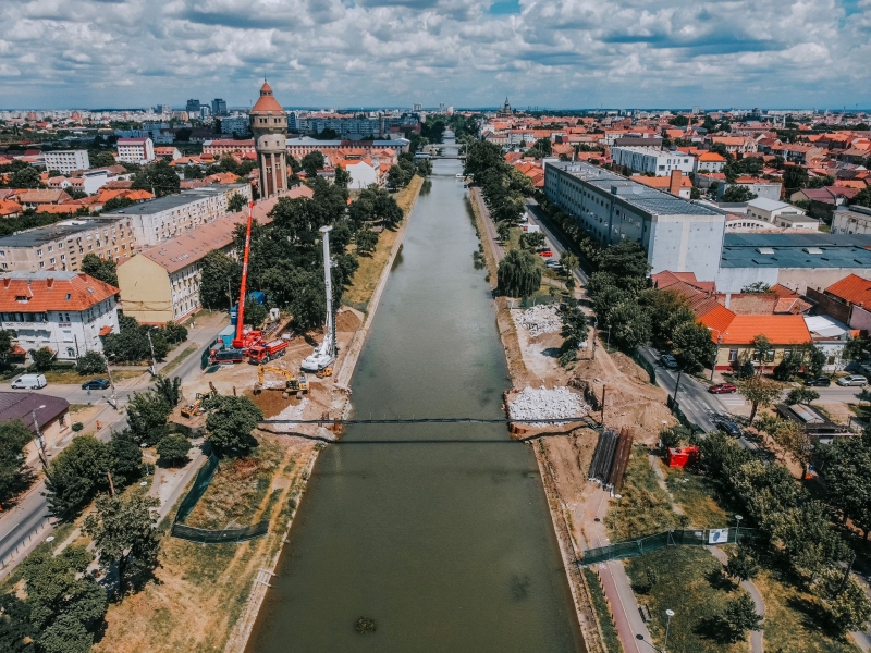 Un pod nou peste Bega! Primaria Timisoara anunta inceperea lucrarilor ...