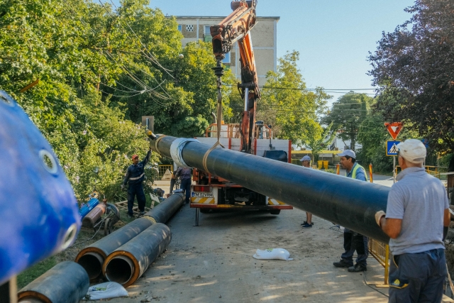 Aquatim: Extinderea retelelor de apa si canalizare in orasul Recas ...