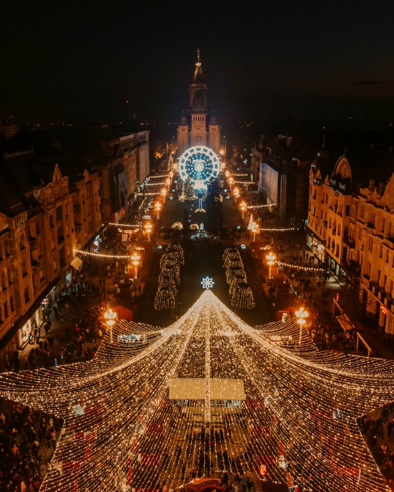 Primaria Timisoara: Iluminatul festiv pentru sarbatorile de iarna, care ...