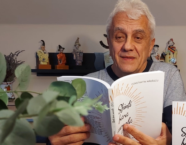 Jurnalistul Costica Marascu isi lanseaza volumul 5 al seriei "Sfinti ...
