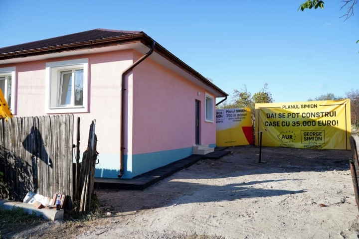 George Simion: „Se poate sa construim case la 35.000 de euro!” (P ...