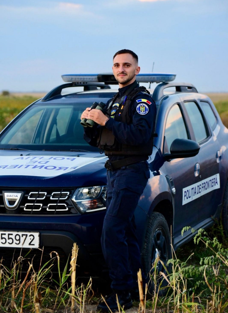 Un politist de frontiera de la ITPF Timisoara, mesaj umanitar la UVT ...