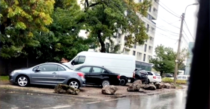 A plouat cu bucati de meteorit! Mai multi soferi din Timisoara si-au ...