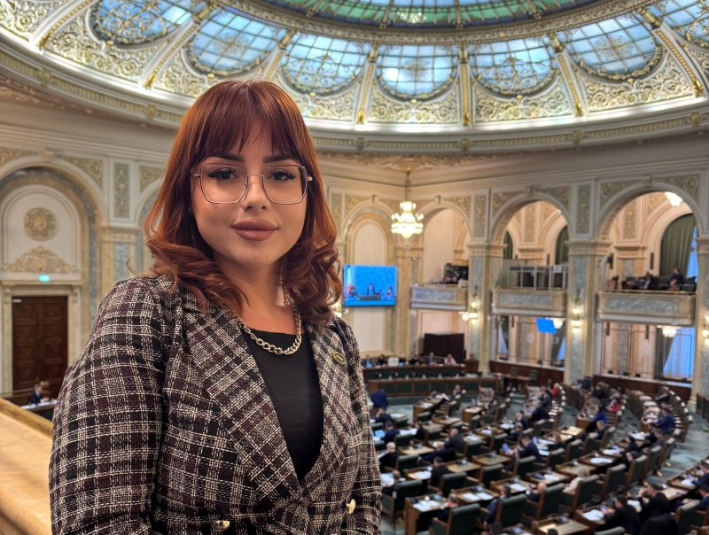 Fosta purtatoare de cuvant a AUR Timis, elogiu pentru George Simion ...