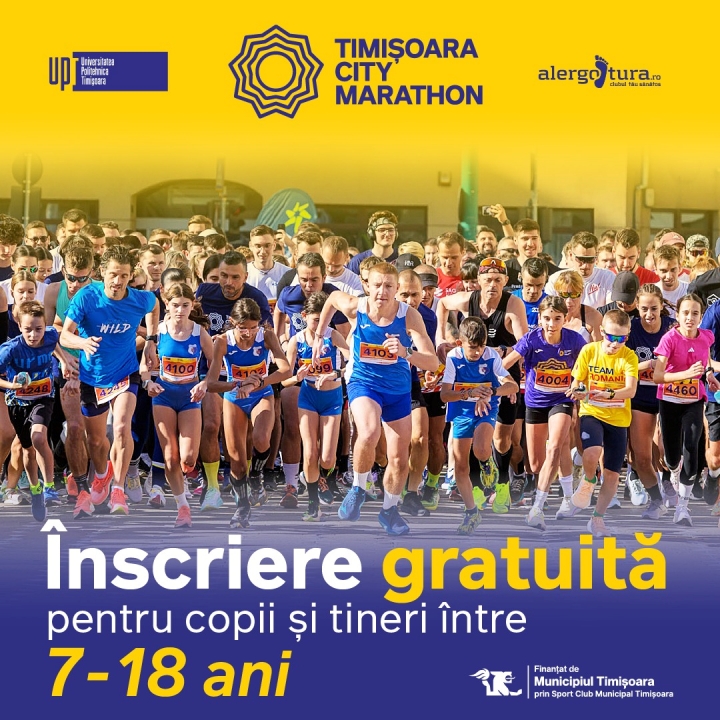 Numaratoarea inversa a inceput: inscrierile la Timisoara City Marathon ...