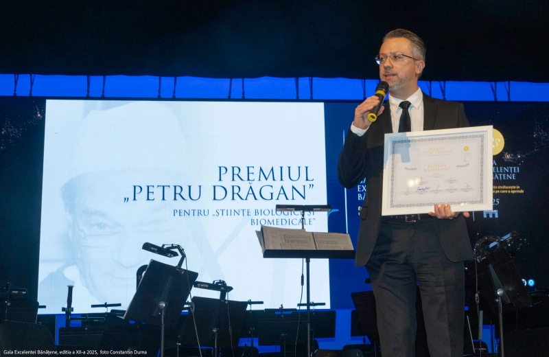 Gala Excelentei Banatene: Medicul Mihnea Munteanu, seful Clinicii de ...